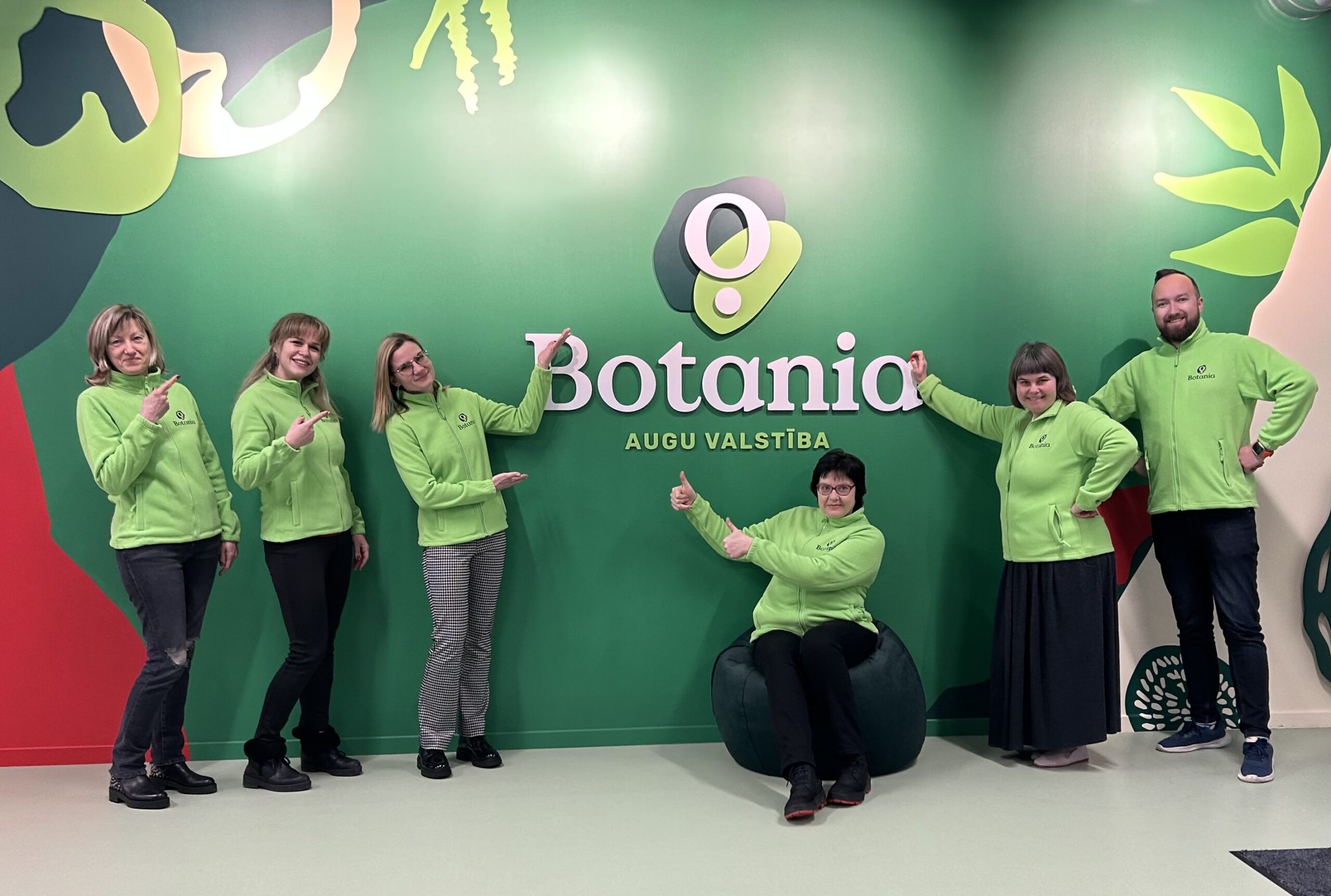 Šodien Vides izglītības centrā BOTANIA – Augu valstība sagaidīja pirmos ...